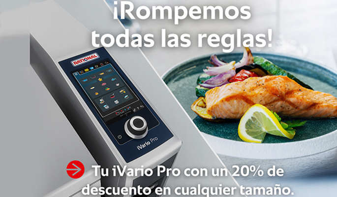 iVario Pro, el equipo multifunción estrella de Rational - InfoHoreca