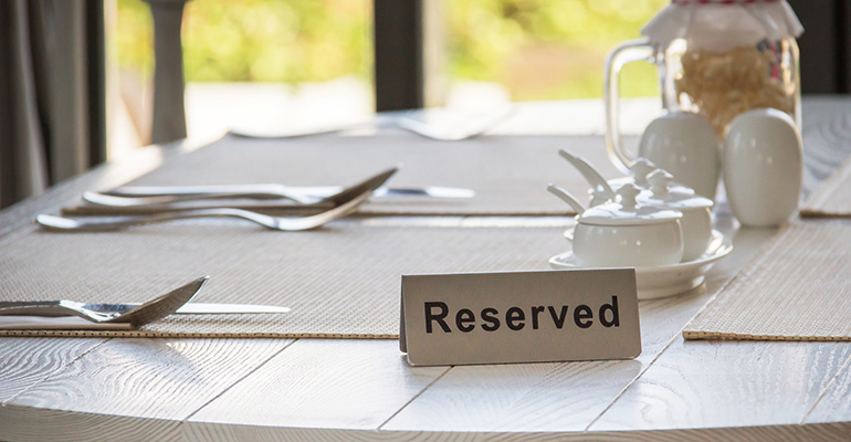 Las reservas de restaurantes cada vez se hacen antes - InfoHoreca